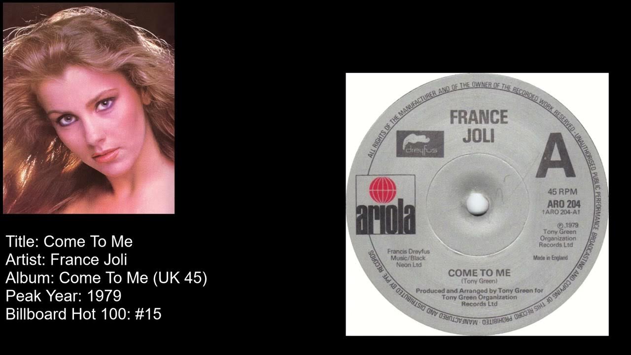 France Joli-Come To Me - YouTube