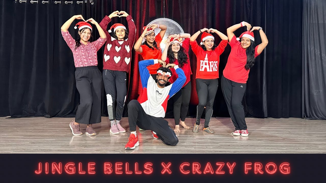 Jingle bells x Crazy Frog Dance | Zumba batch | Kids Dance #jinglebells ...