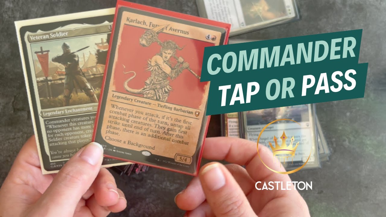 Magic the Gathering Commander Deck: Tap or Pass (Smash or Pass ...