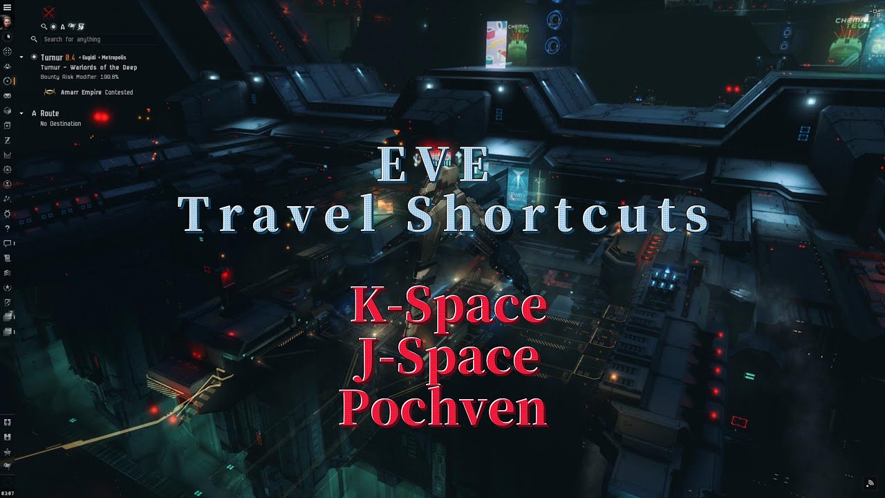 EVE Travel Shortcuts: K Space, J Space and Pochven - YouTube