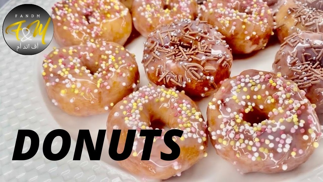 1 Minute, 2 ingredient INSTANT DONUTS! Easy Donuts Recipe! - YouTube