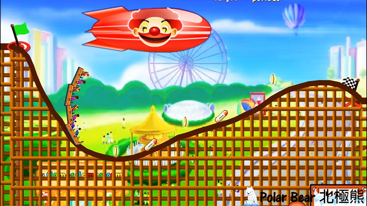 Rollercoaster Creator Gameplay (Flash Game) - YouTube