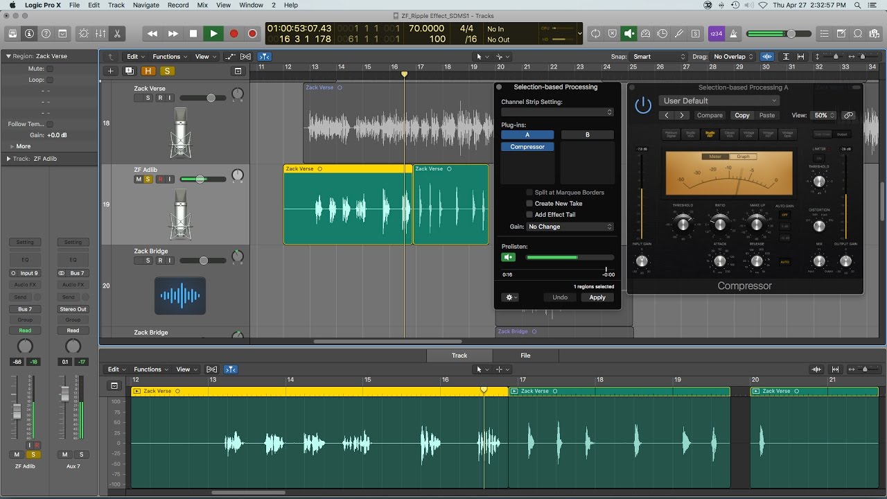 Mixing Hip Hop Rap Vocal Adlibs - YouTube