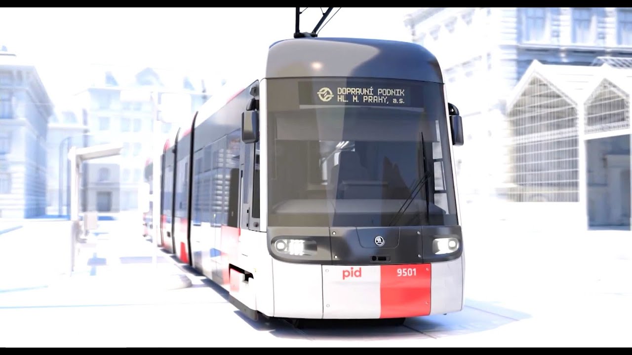 Škoda ForCity Plus Praha 52T V Praze bude jezdit od roku 2025 tramvaje ...