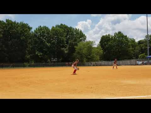 Karina Jennings making out / playing shortstop