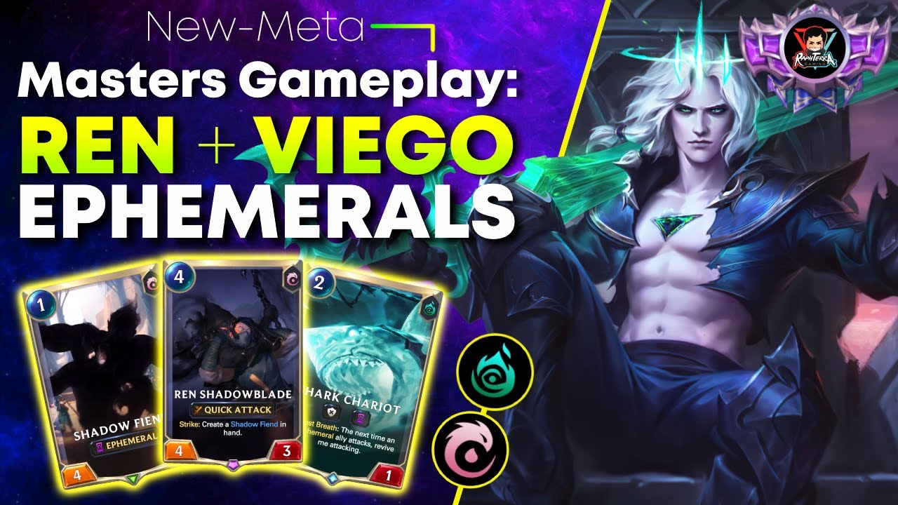 REN SHADOWBLADE IS FINALLY COMPETITIVE! Viego Hecarim Ren Ephemeral ...