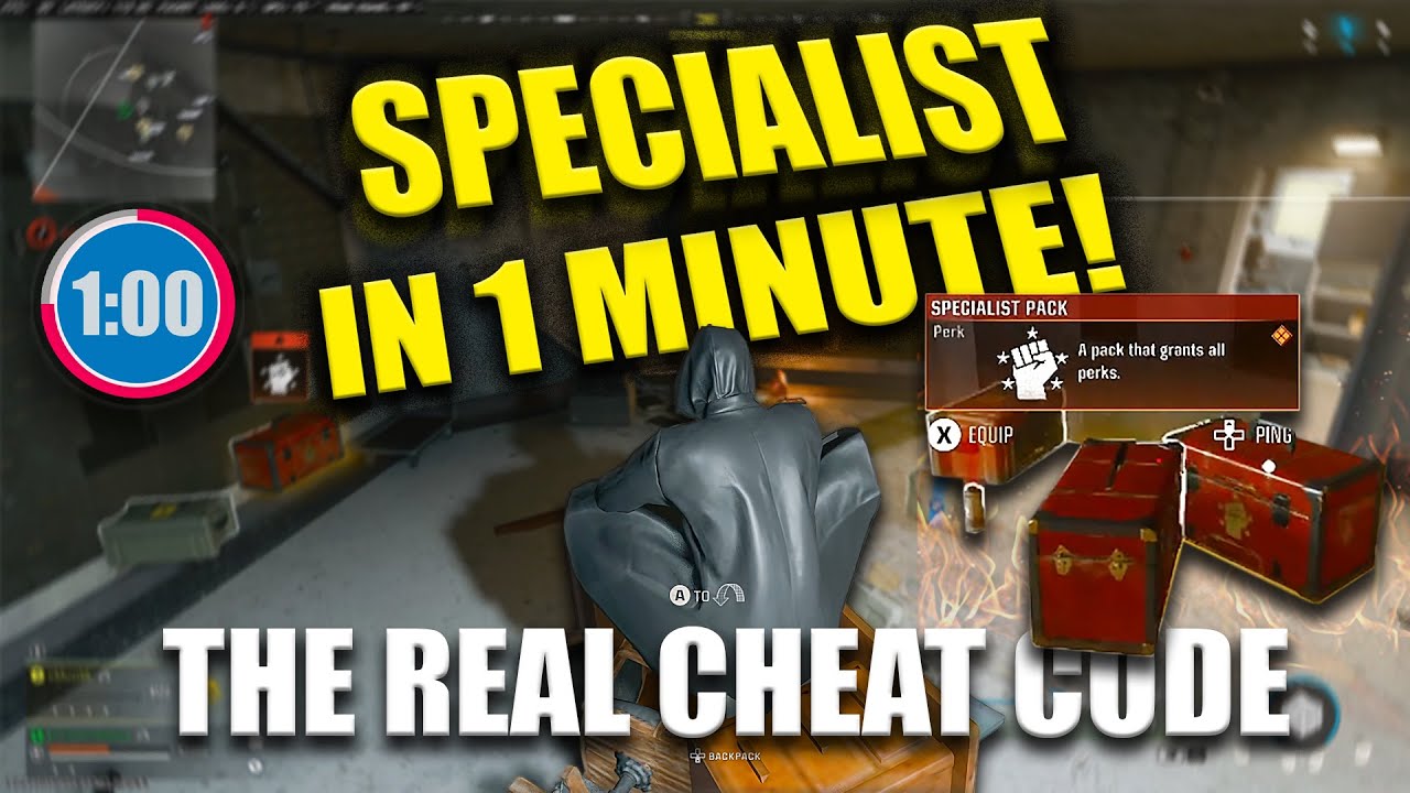 How to Get SPECIALIST in 1 MINUTE on Rebirth Island (Warzone CHEAT CODE ...