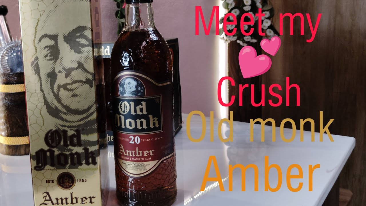 old monk Amber 20years aged - YouTube
