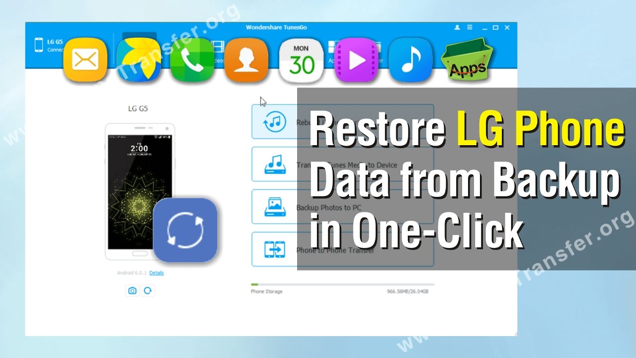 LG Data Restore | How to Restore LG Phone Data from Backup in One-Click ...
