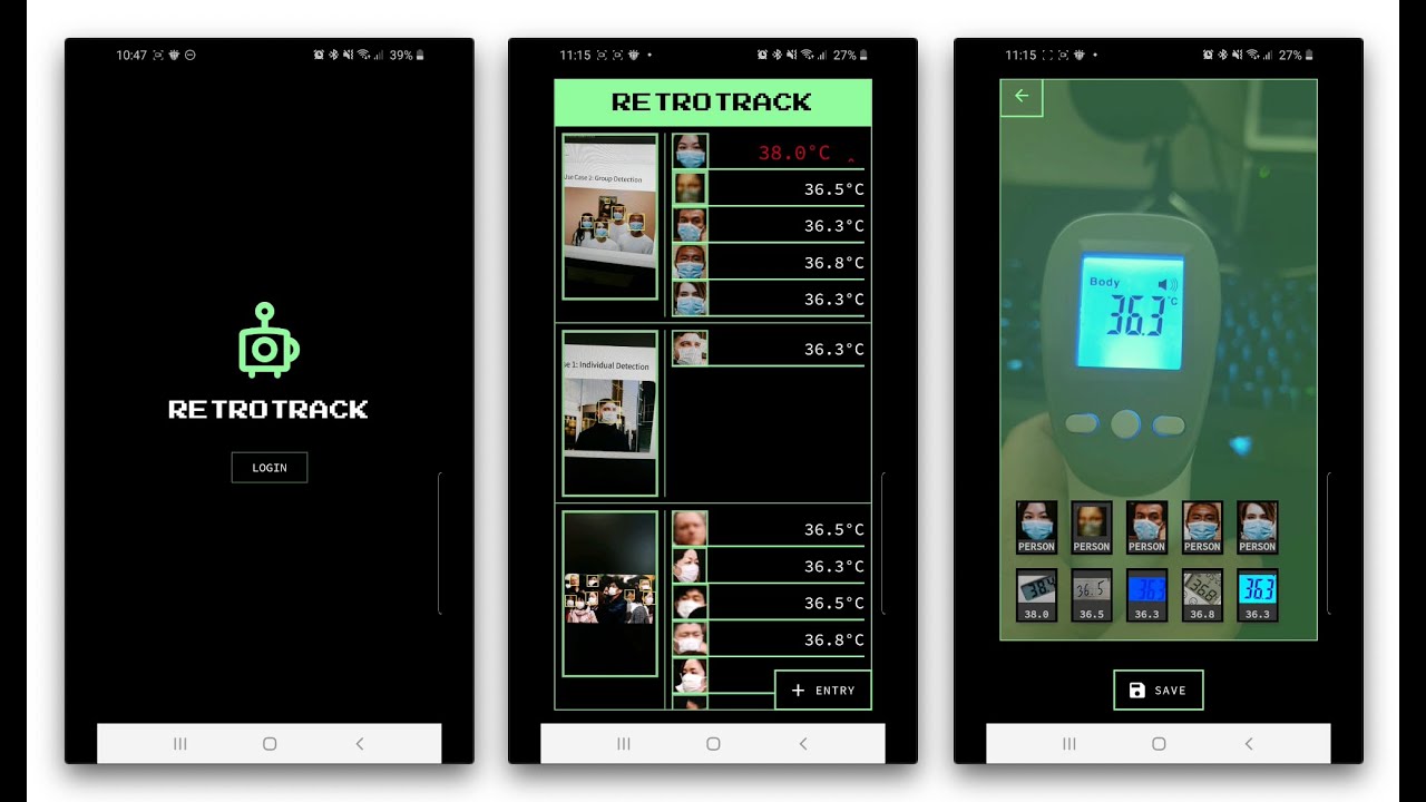 Retrotrack Demo (#Hack20 Flutter Hackathon) - YouTube