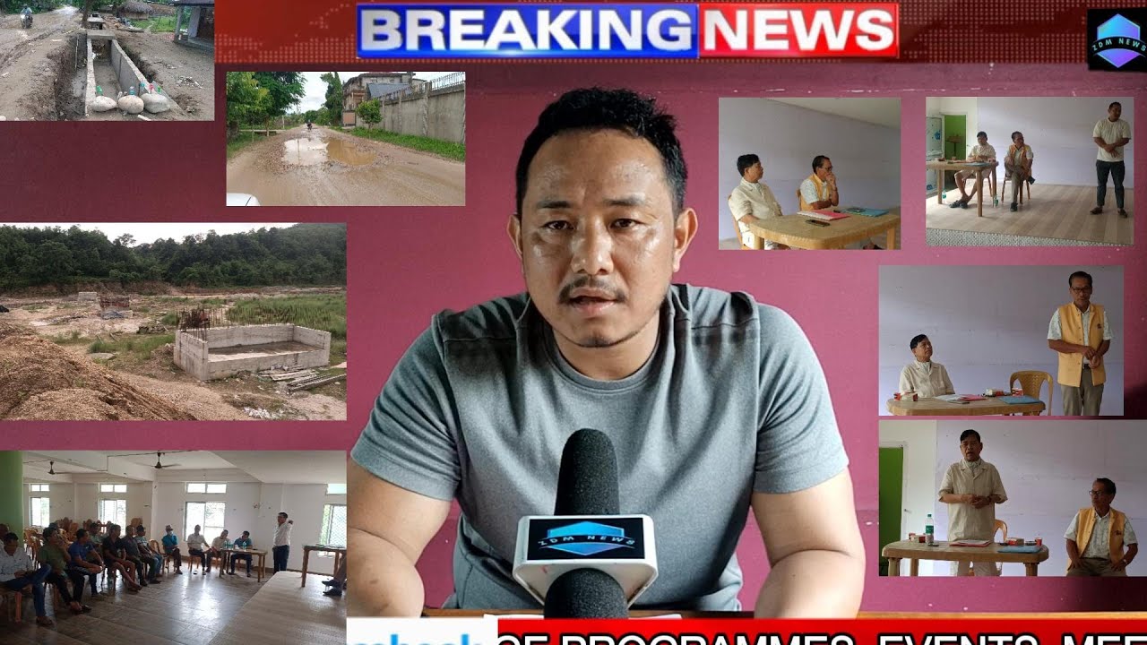 Press Briefing on Likabali, Town Planning Road and Siji River Bridge ...