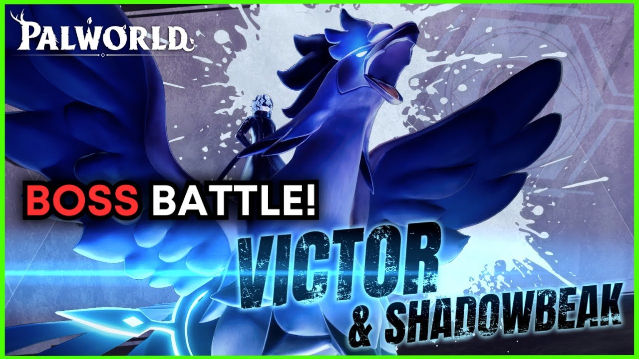 Palworld Boss Battle - Victor and Shadowbeak! - YouTube