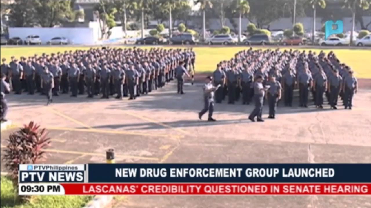 New drug enforcement group launched - YouTube