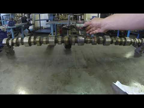 Checking a Camshaft for Straightness - YouTube