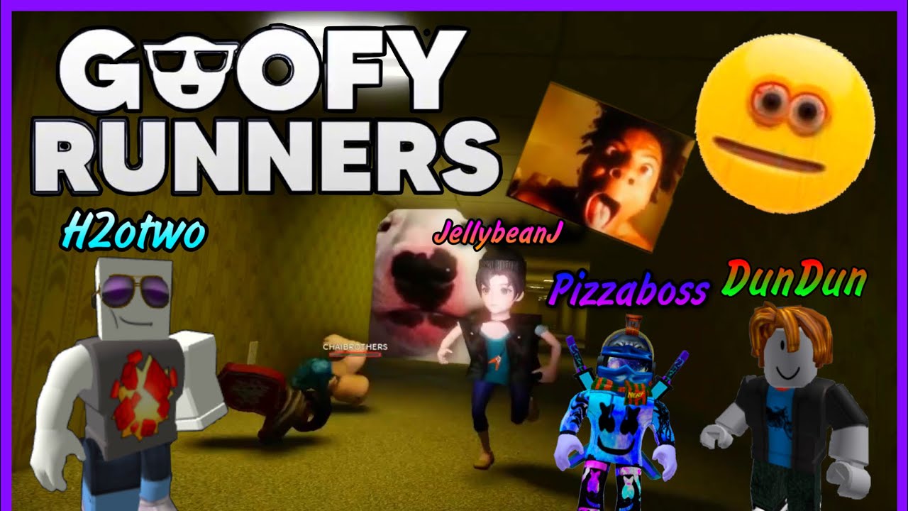 WE TRIED TO ESCAPE KILLER PNGs [ROBLOX - GOOFY RUNNERS] - YouTube