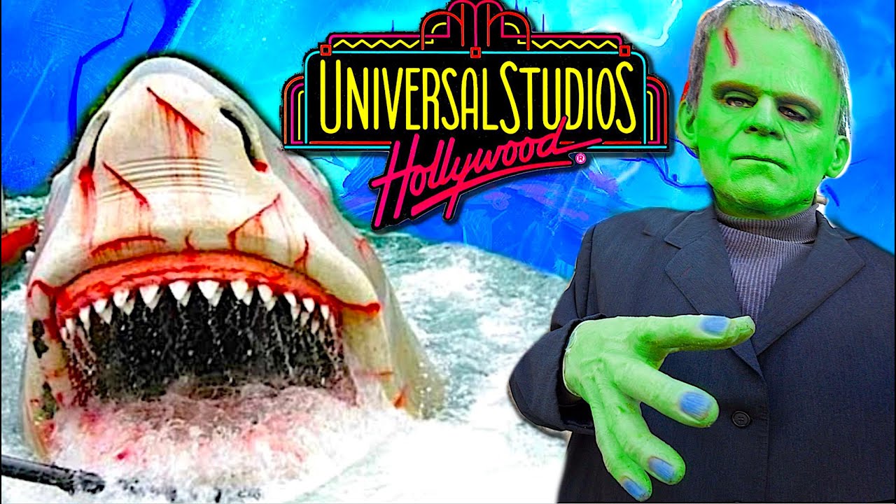 Universal Studios Hollywood SCARY MONSTER ENCOUNTERS - YouTube