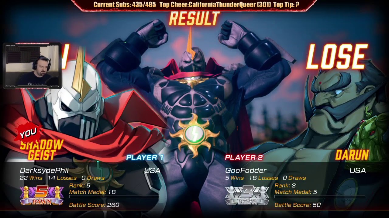 Fighting EX Layer Shadow Geist MP: July 2, 2018 pt4 - vs. Darun - YouTube