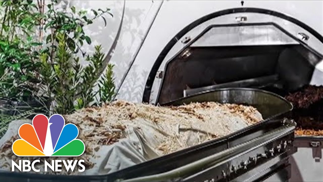 Human Composting Offers Green Alternative To Burial And Cremation - YouTube