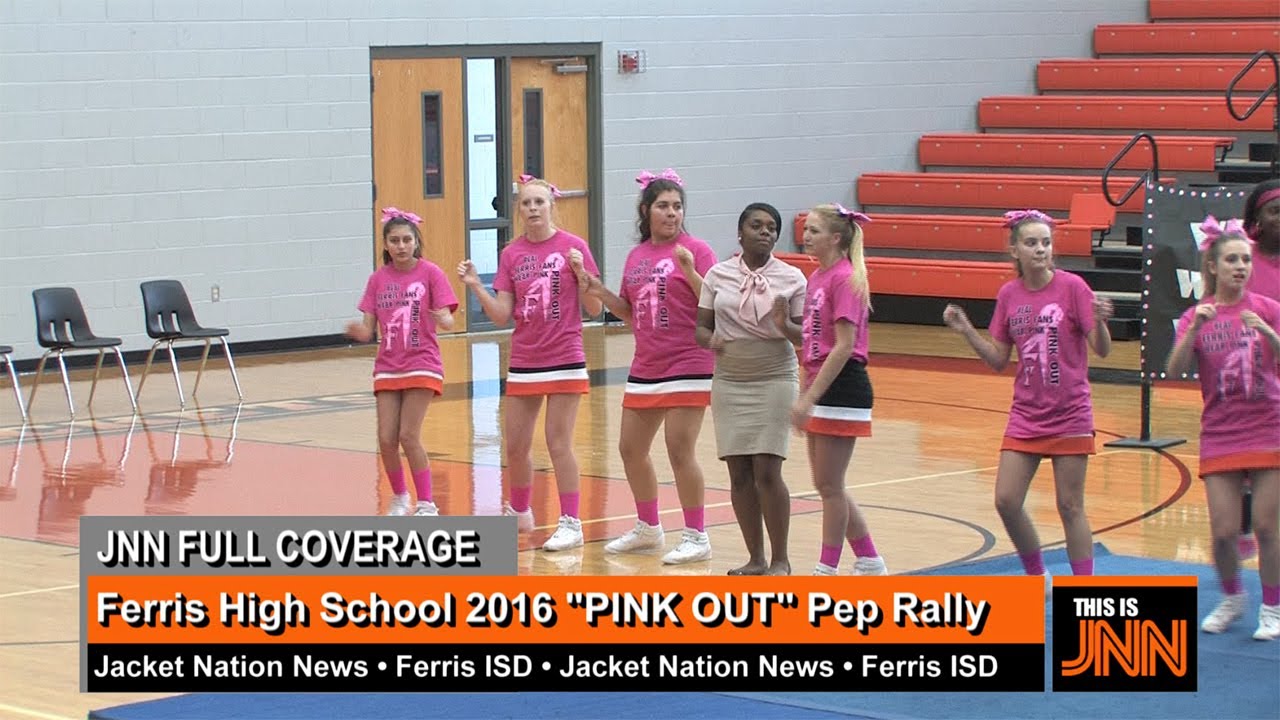 (HD) 2016 Ferris High School Pink Out Pep Rally - Allen J. Oliver ...