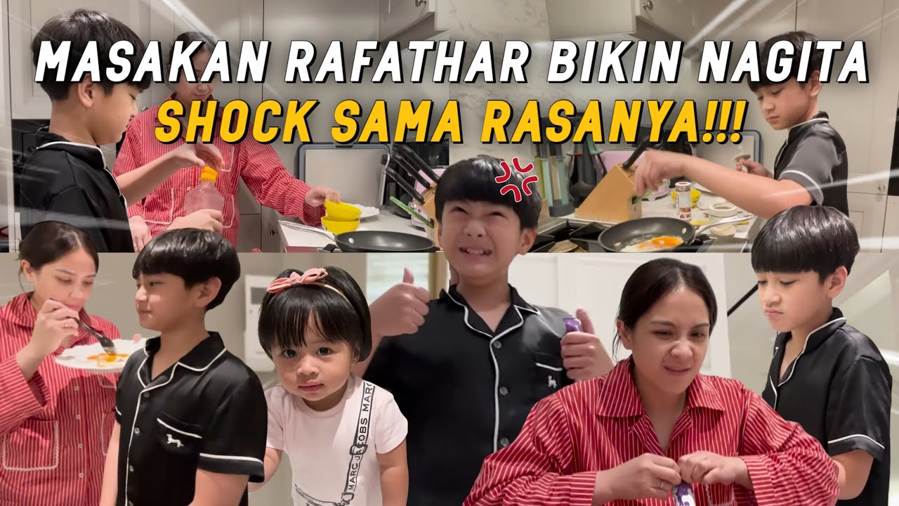 RAFATHAR DUET SAMA NAGITA MASAK DI DAPUR!!! GANTIIN CIPUNG YANG LAGI CUTI JADI ARTIS?!! - YouTube