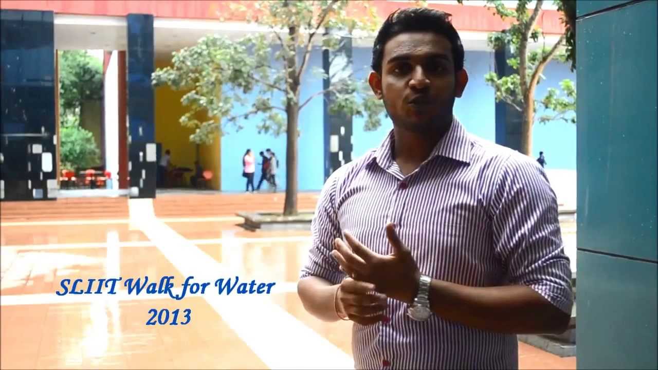 SLIIT walk for Water - YouTube