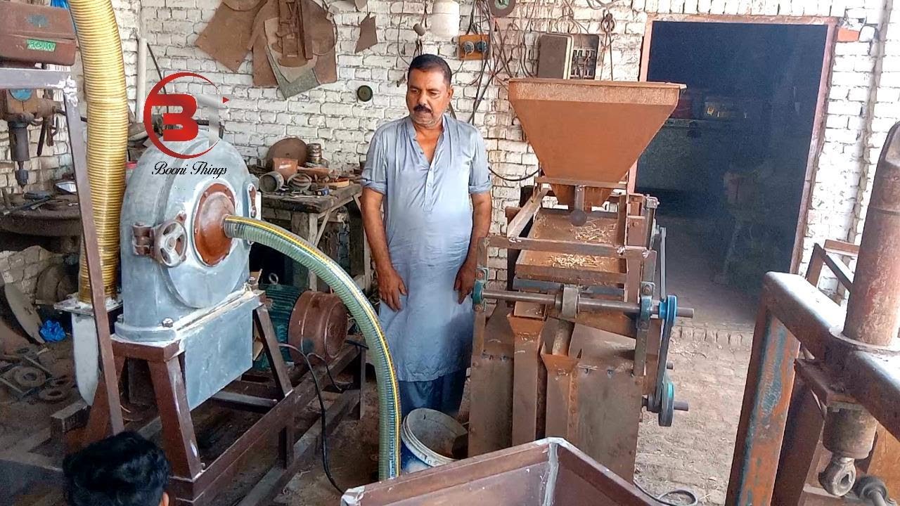 Cyclone Atta Chaki manufacturing - YouTube
