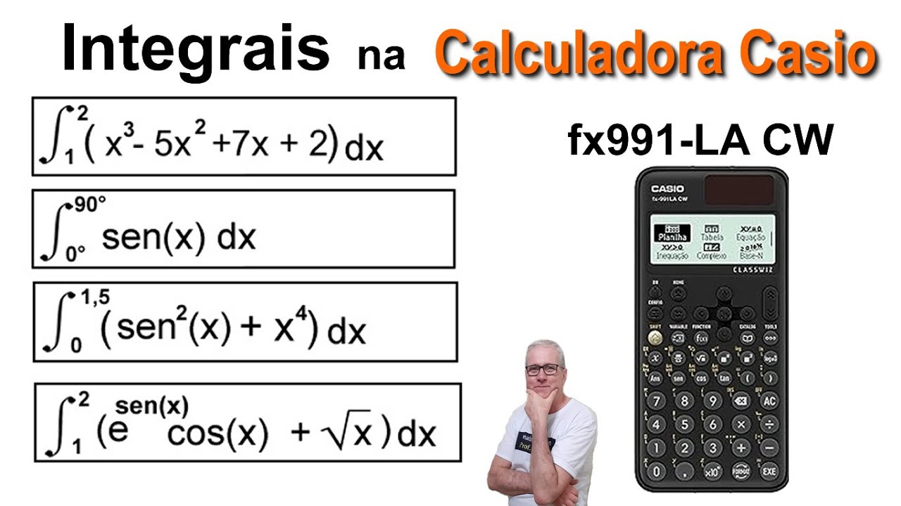 GRINGS⚡ INTEGRAIS NA CALCULADORA CASIO fx-991LA CW - YouTube
