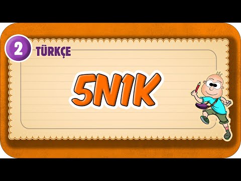 5N1K 📙 2.Sınıf Türkçe #2025