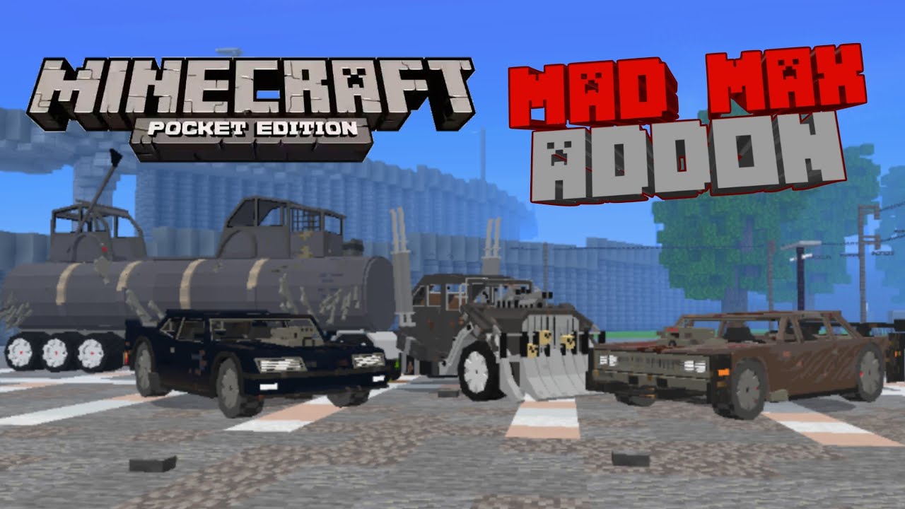 Mad Max mod addon en Minecraft pe 1.19.51+ @HyperF3GamerINDO - YouTube