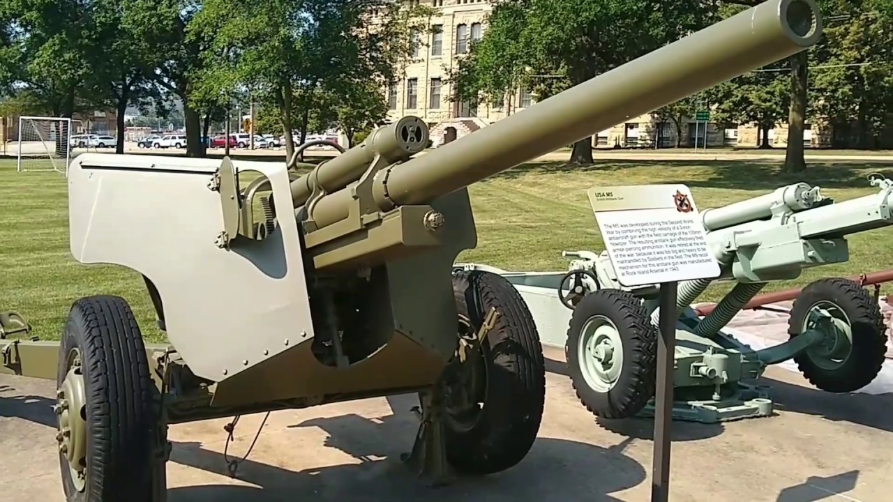 #WeaponsWednesday - M5 3" Antitank Gun - YouTube