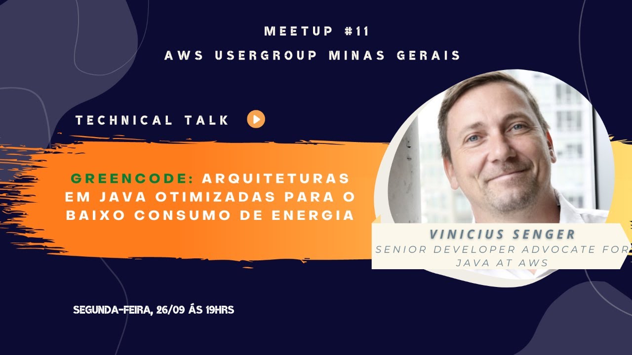 Meetup #11 - Greencode: Arquiteturas em JAVA otimizadas para o baixo consumo de energia - YouTube