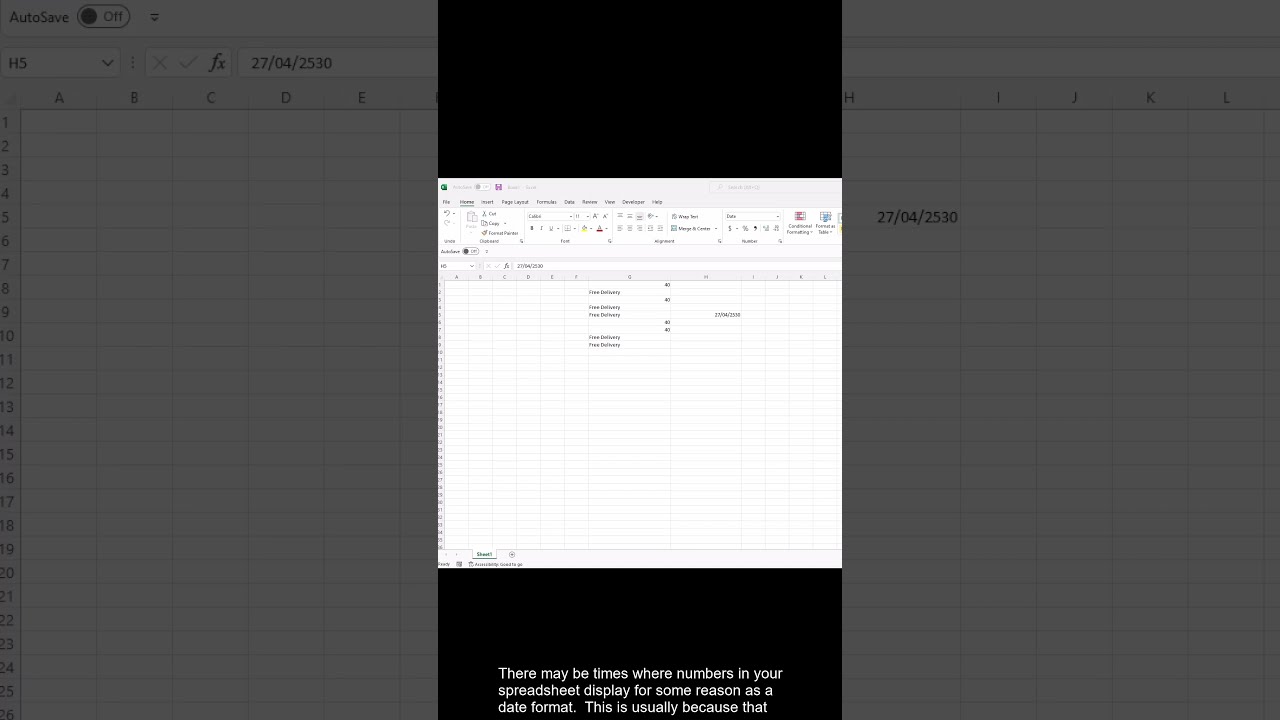 How To Convert A Cell Formatted As A Date Into Number In MS Excel YouTube How To Convert A Cell Formatted As A Date Into Number In MS Excel YouTube