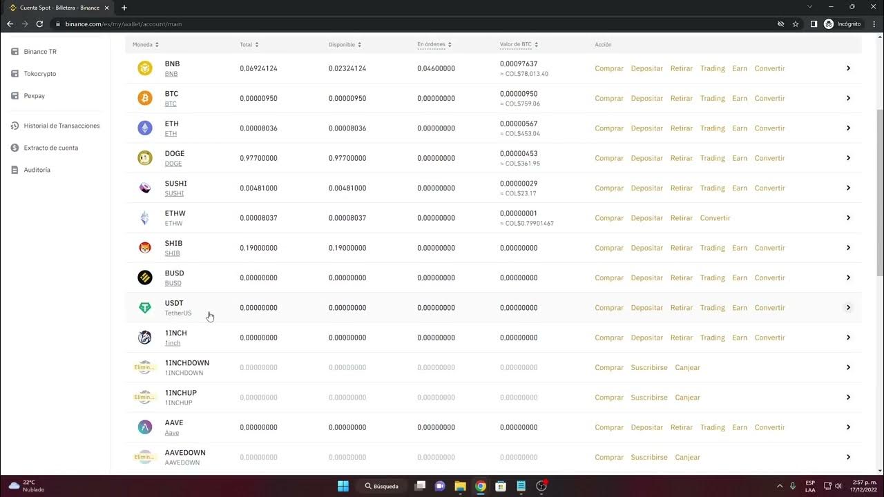 convertir BNB a USDT en binance - YouTube