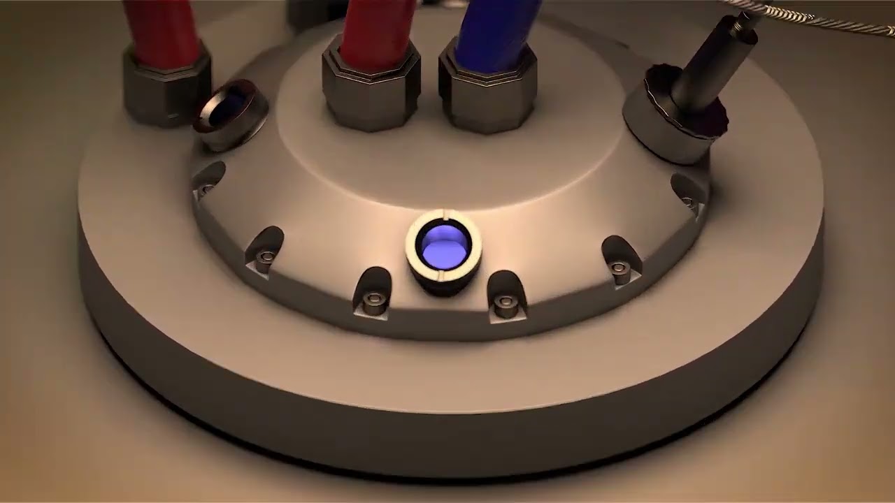 Dimond CVD Machine 3D Visualization - YouTube