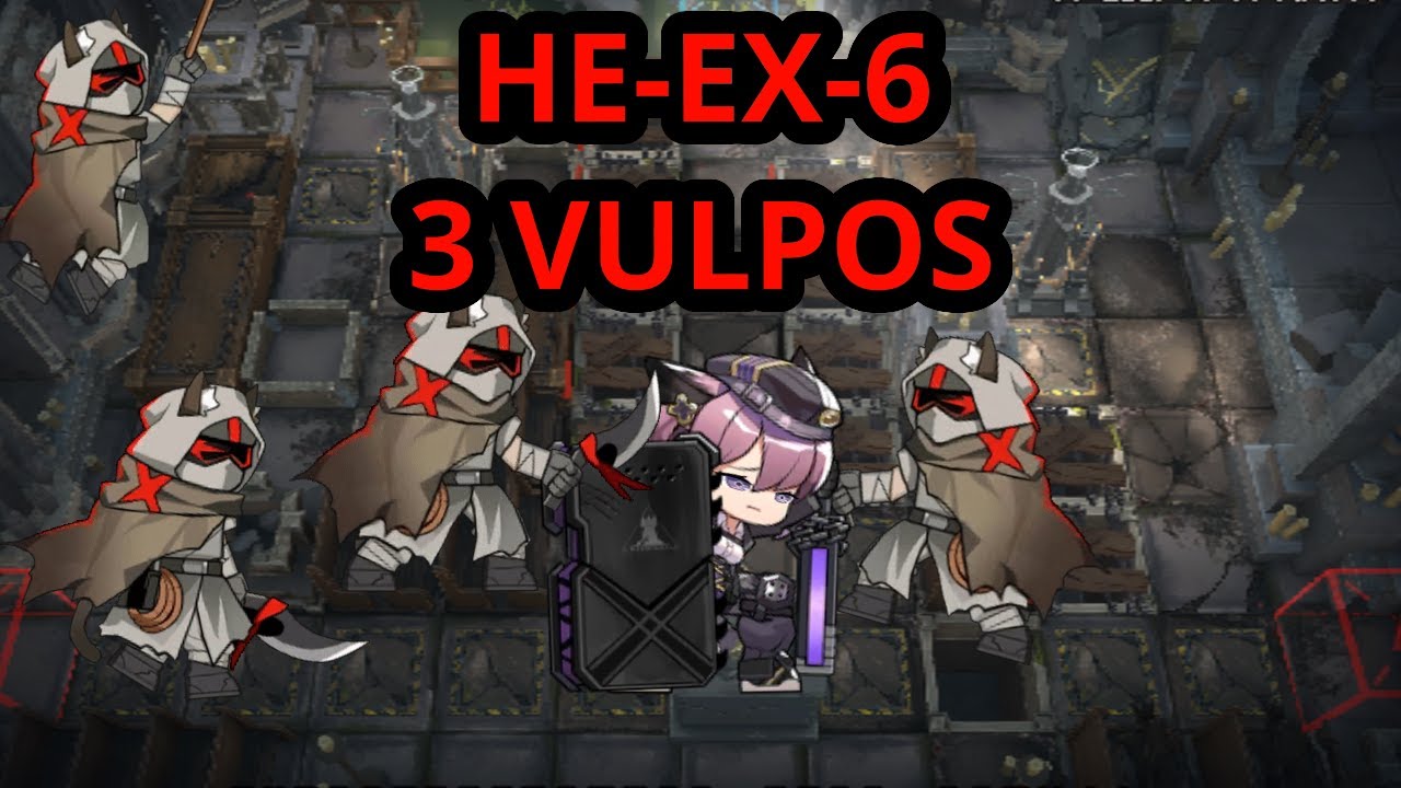Dur-Nar endures HE-EX-6 | Vulpoknights | 3 Ops [Arknights] - YouTube