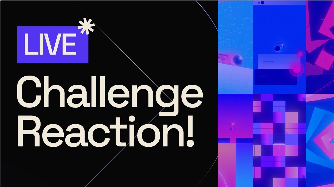 LIVE: Reacting to the"Buttons and Switches Challenge" - (After Effects ...