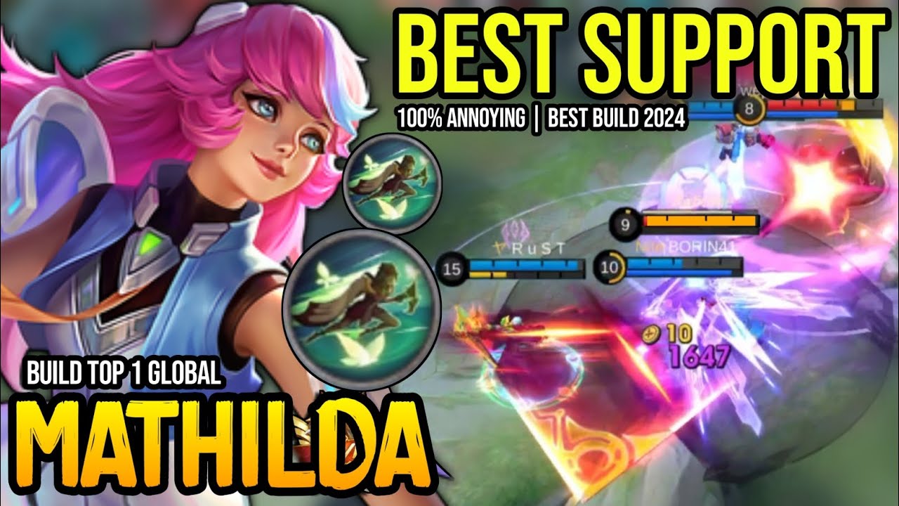 MATHILDA BEST BUILD 2024 | BUILD TOP GLOBAL MATHILDA GAMEPLAY | MOBILE ...