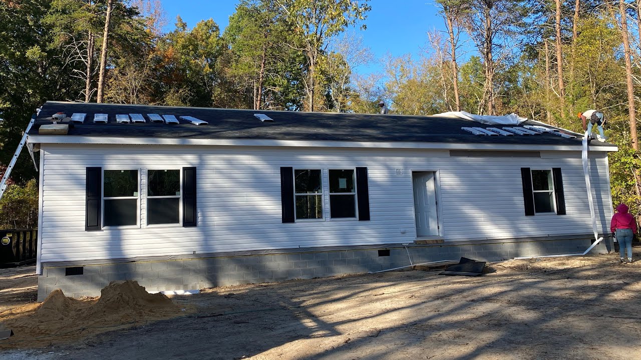 Cypress Point modular home set - YouTube