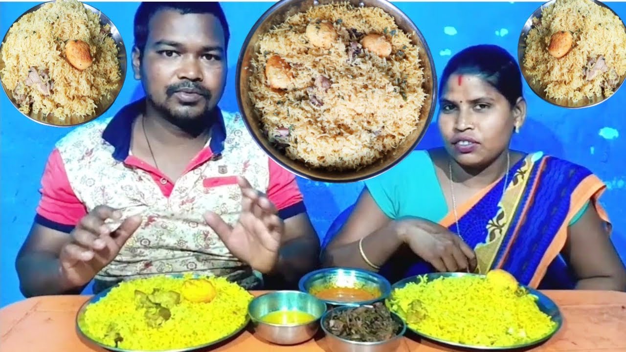 Chicken egg Biryani cooking eating vlog | Desi style Chicken egg ...