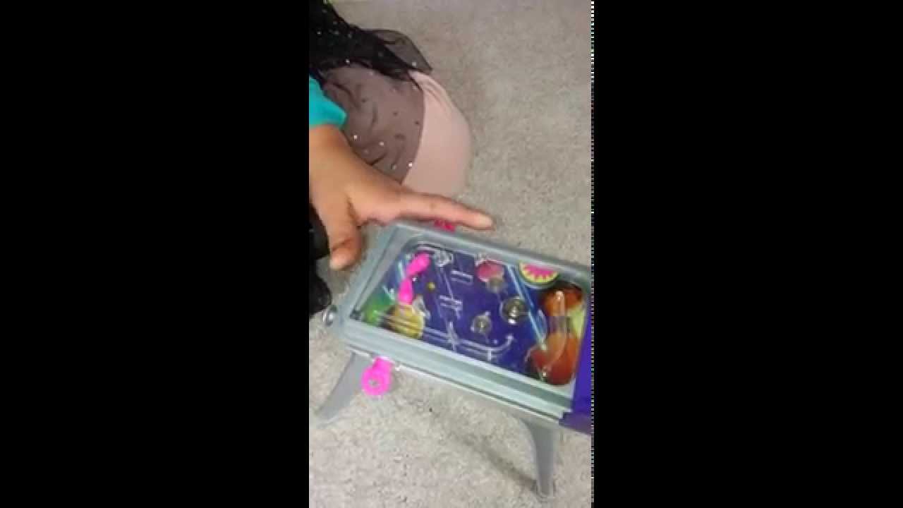 Barbie Play N Prize Arcade Galaxy Girl Pinball Machine - YouTube