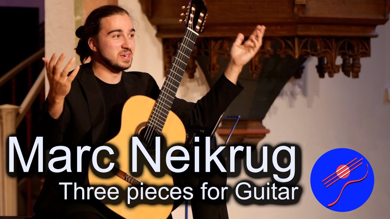 George Dimitrov plays "Thee pieces for Guitar" by Marc Neikrug | GFN ...