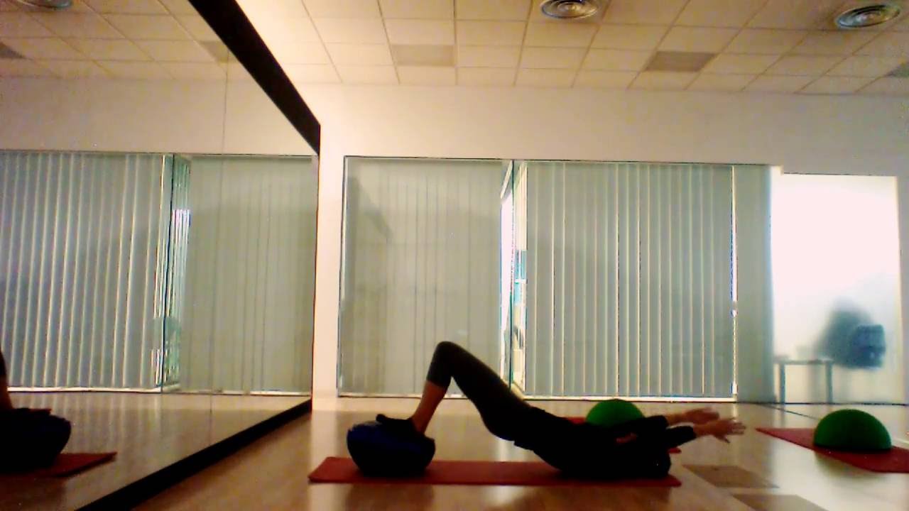 PILATES CON BASE INESTABLE - YouTube