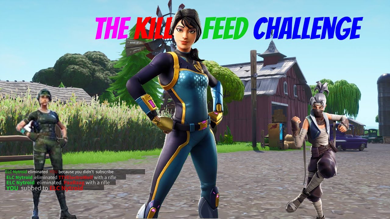 The Killfeed challenge - YouTube