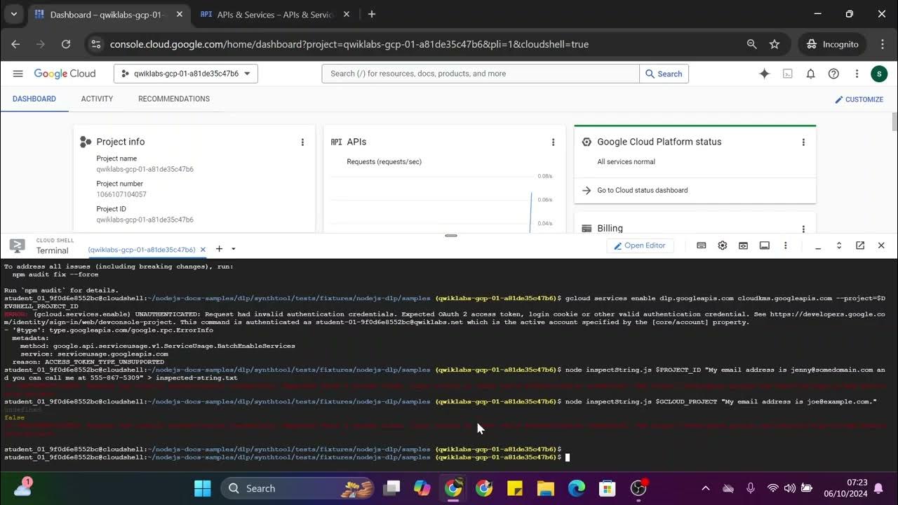 GCP SecLabs - Redacting Sensitive Data with the DLP API - YouTube