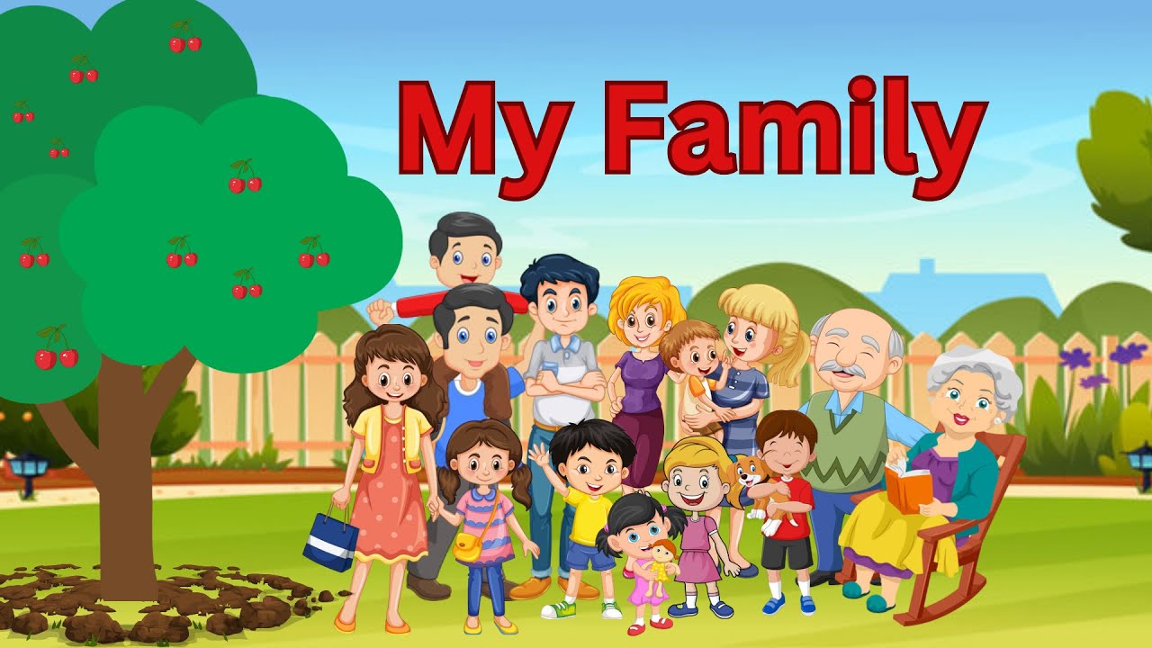 My family members| Emma The little girl series| Family introduction ...