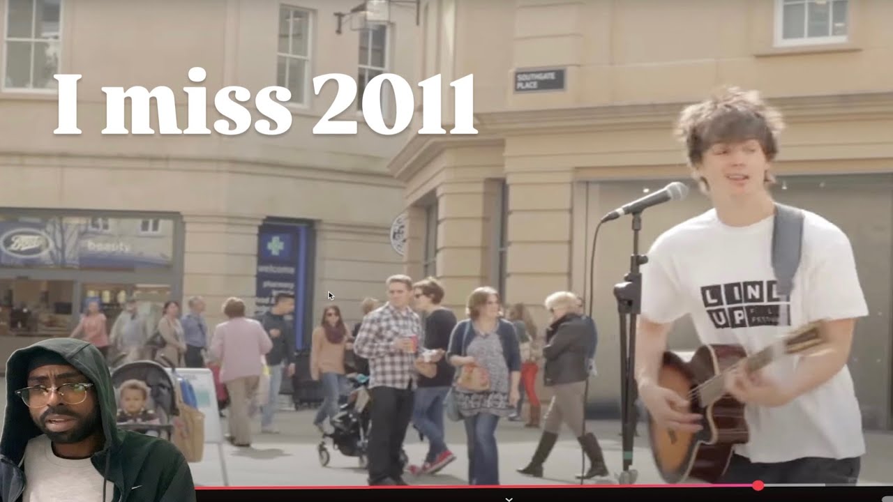 Ren - BUSKING MASHUP (MARCH 2011) REACTION - YouTube