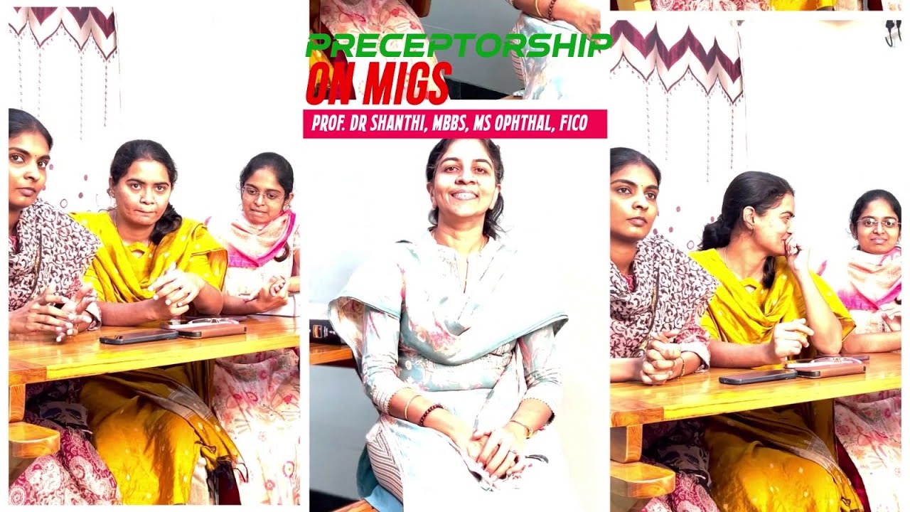 MIGS Mastery: Dr Shanthi & Students’ Preceptorship Journey | Training ...