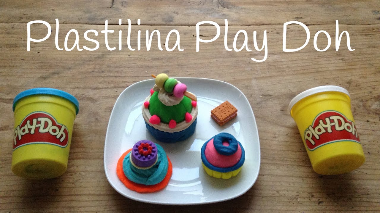 Play Doh CUPCAKE en español | Figuras de PLASTILINA para niños - YouTube