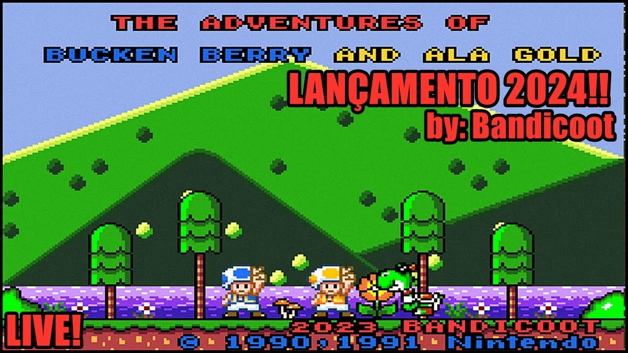 Novo Lançamento do Bandicoot - The Adventures of Bucken Berry and Ala ...