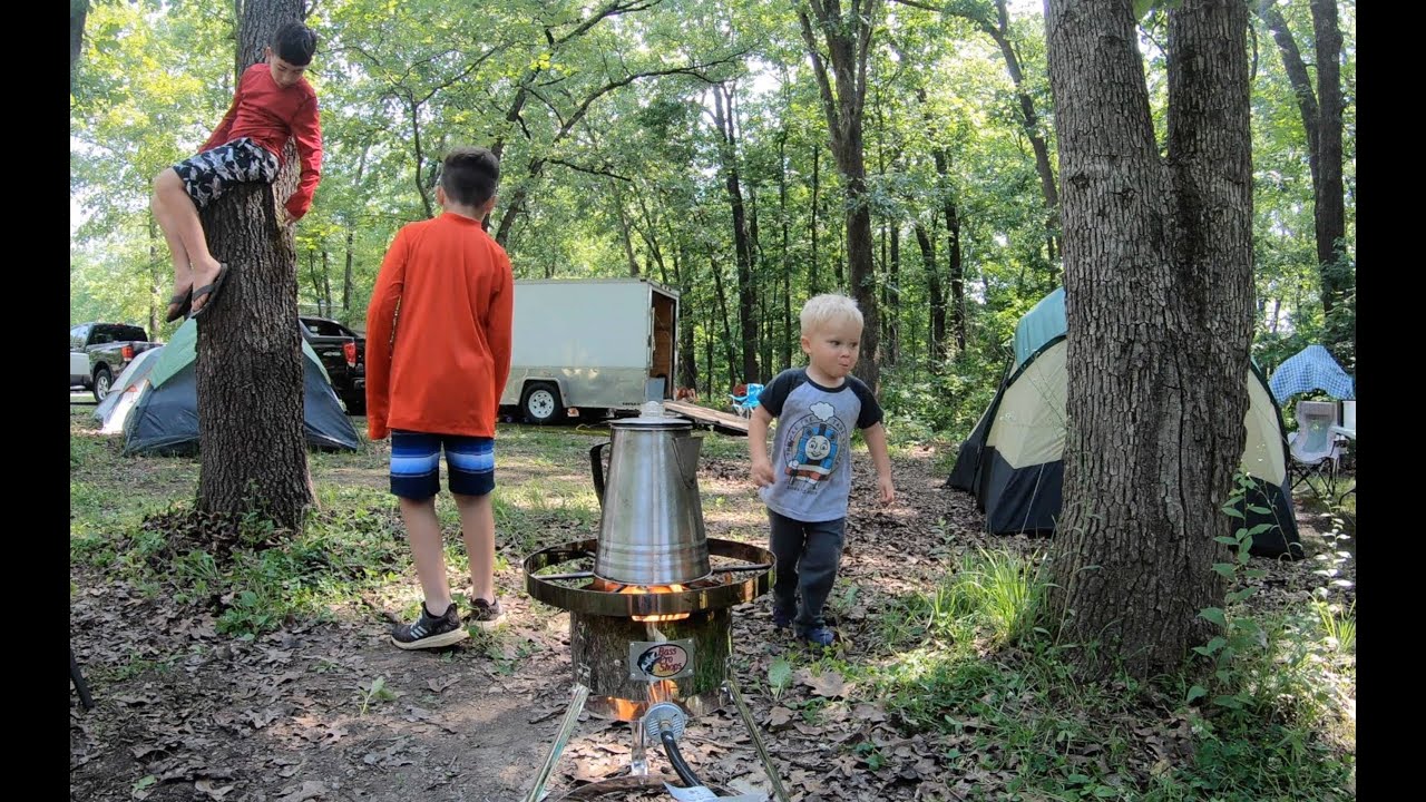 Emory's Birthday Party at Bennett Spring State Park - YouTube